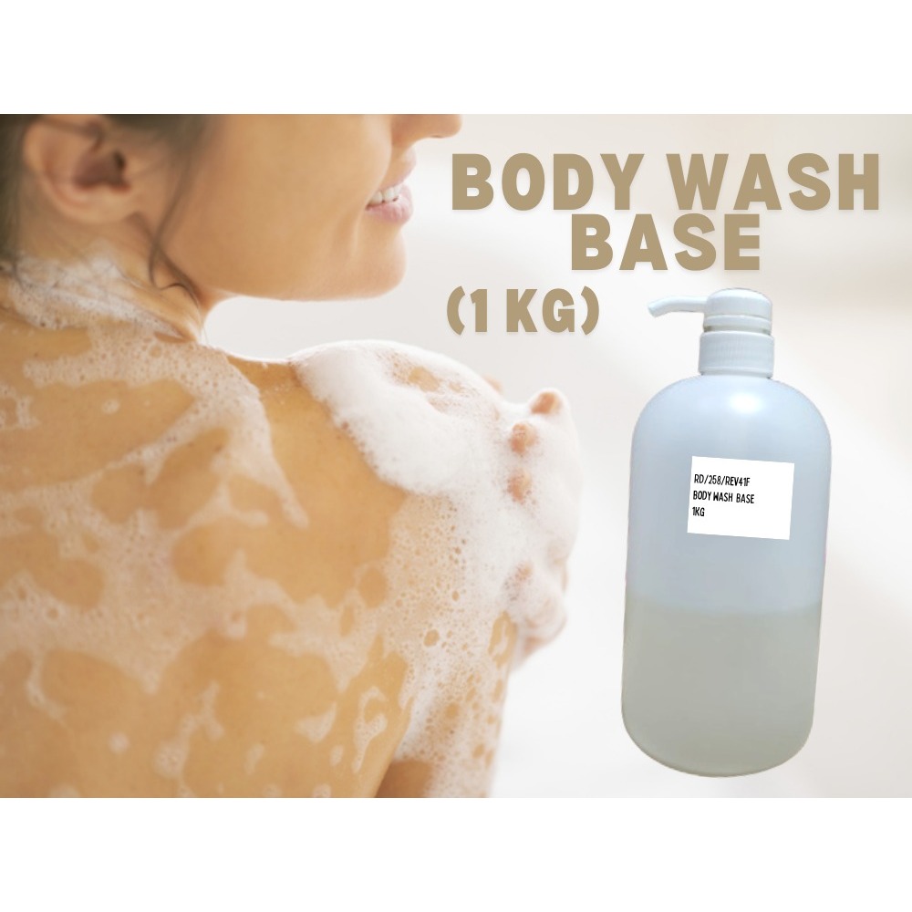 1KG | Body Wash Base | Shower Gel Base | Liquid Soap Base with Paraben ...