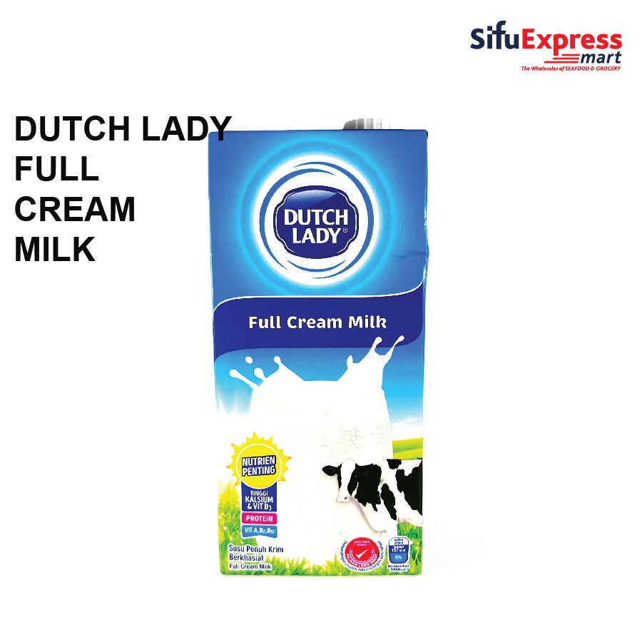 DUTCH LADY UHT FULL CREAM MILK 1LITER | Shopee Malaysia