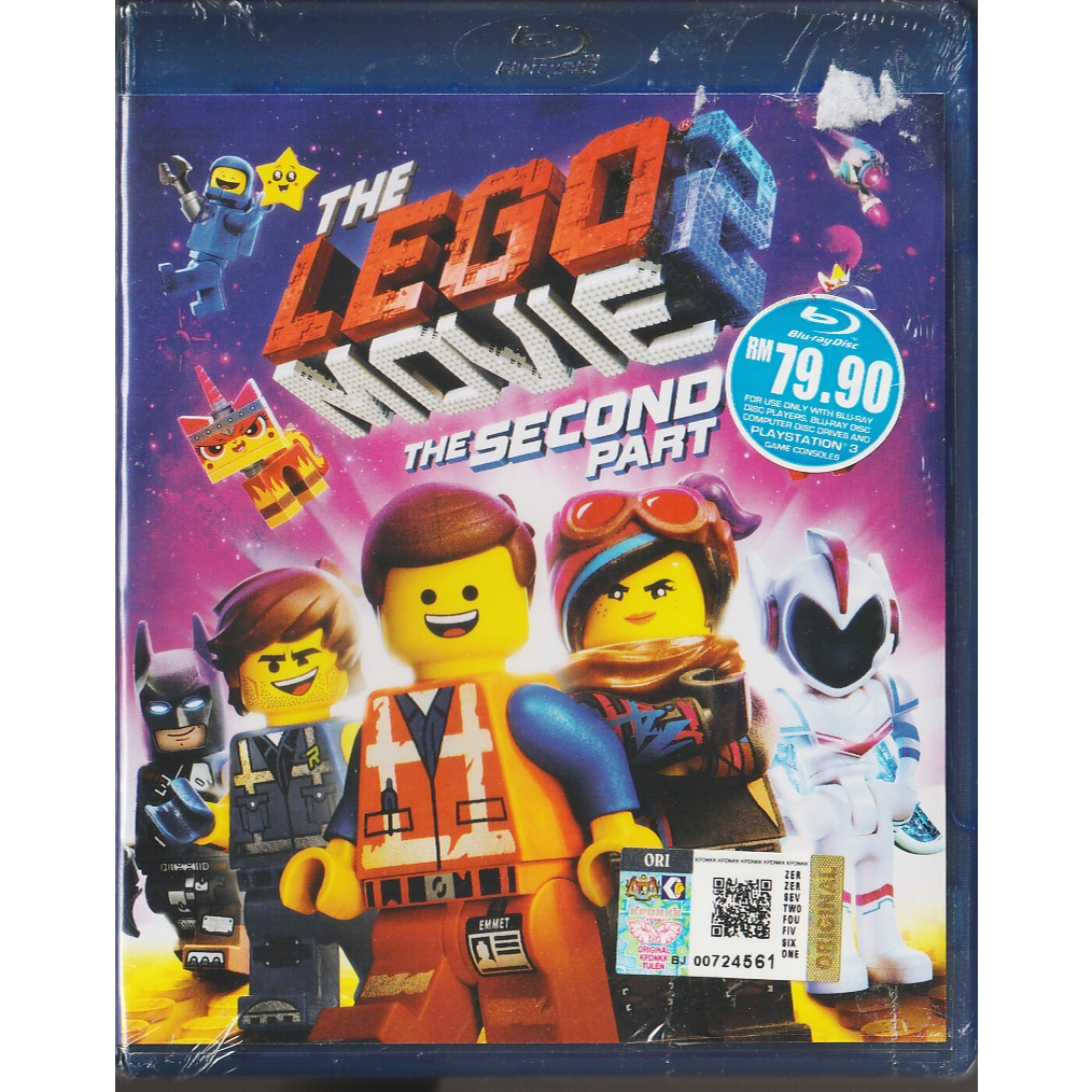 BLURAY THE LEGO MOVIE THE SECOND PART ( ORIGINAL BLU-RAY ) | Shopee Malaysia