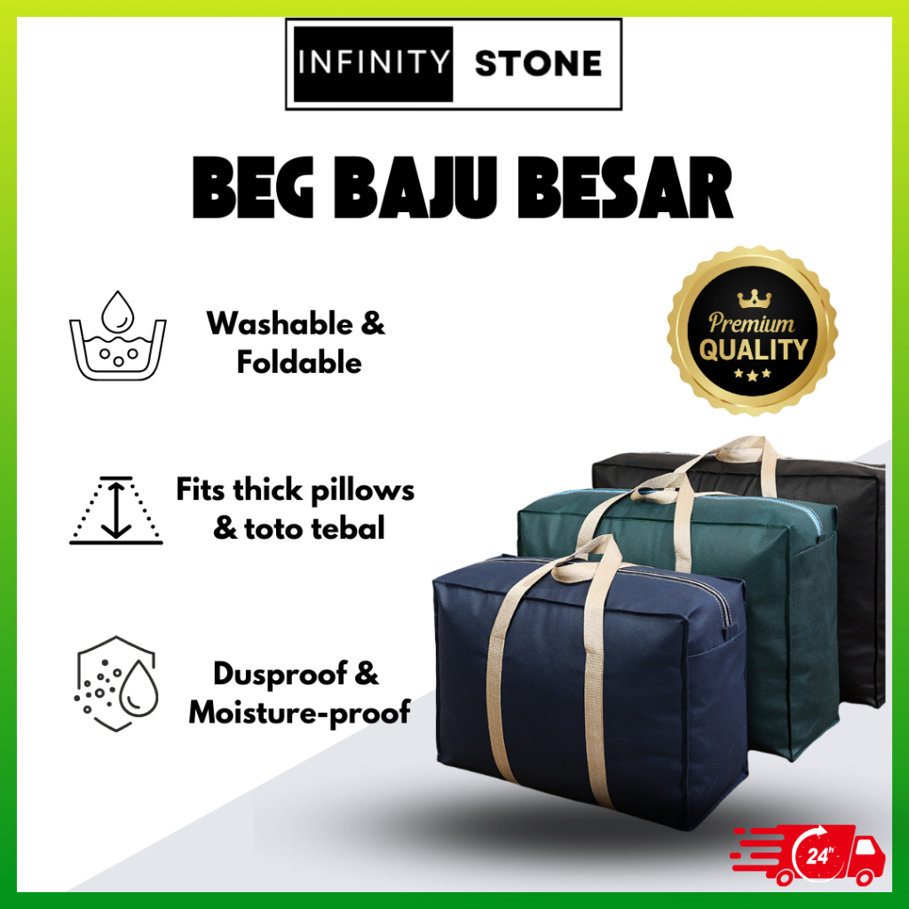 INFINITYSTONE Quality Beg Besar Beg Baju Besar Beg Toto Beg Guni Besar ...