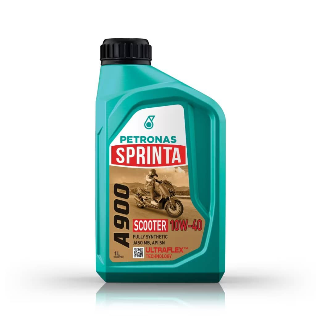 PETRONAS Sprinta 4T A900 10W-40 Fully Synthetic Minyak Hitam API SL ...
