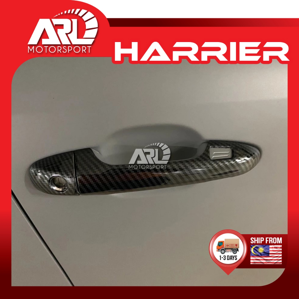 Toyota Harrier ZSU60 ZSU60 XU60 Door Handle Protector Carbon Cover ...