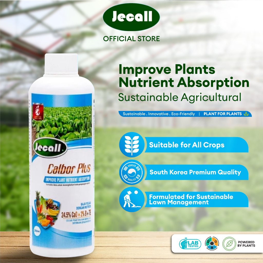 Jecall-Bio CALBOR Plus 250ml | Baja Calcium Boron | Foliar Fertiliser ...