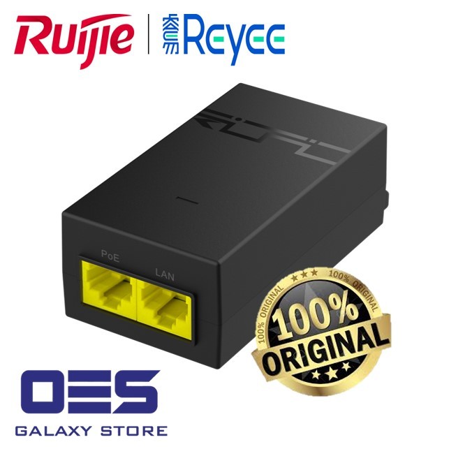 RUIJIE REYEE RG-POE-AF15 Network 1 x 1000Base-T PoE Port, 52V ,15.6W ...