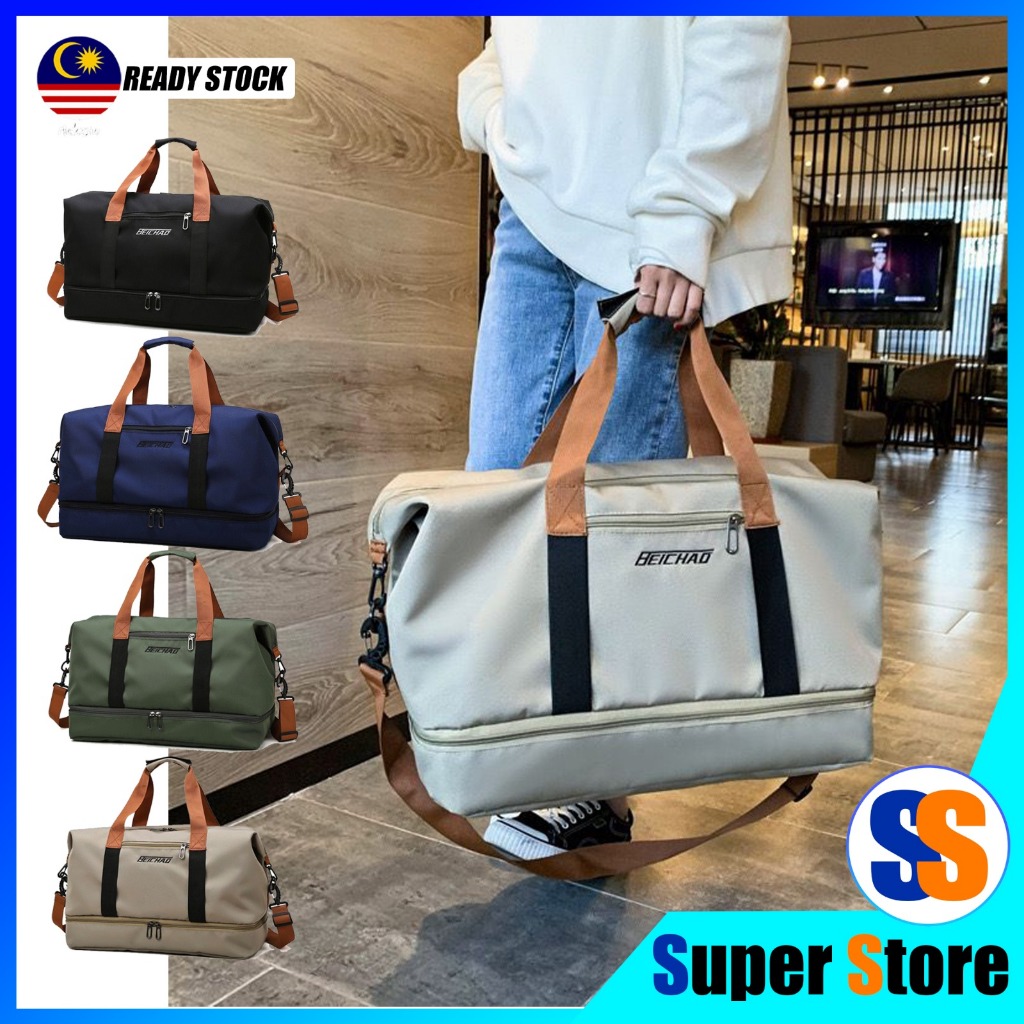 Beichao Travel Luggage Bag Big Capasity Unisex Fashion Beg Extendable ...