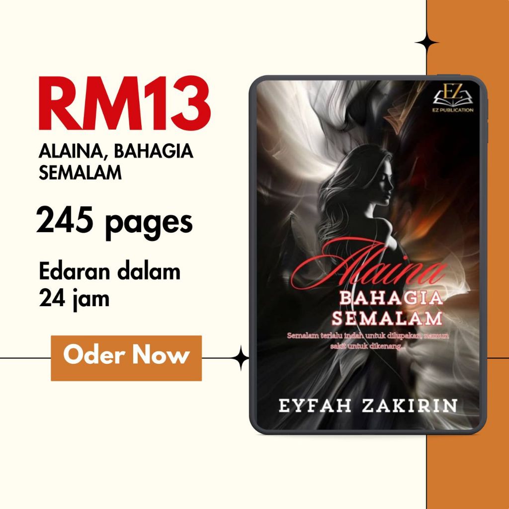 ALAINA BAHAGIA SEMALAM (EYFAH ZAKIRIN) | Shopee Malaysia