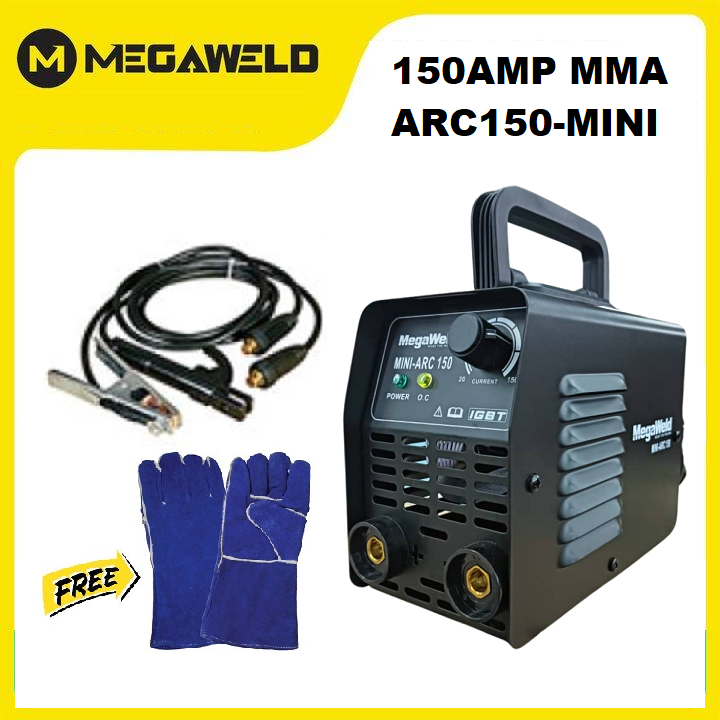 MEGAWELD MMA INVERTER WELDING MACHINE (150Amp) - MKX-ARC150-MINI ...