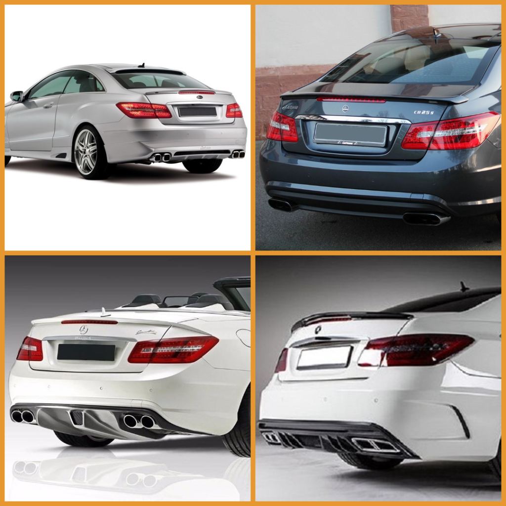 Mercedes Benz E Class Coupe C207 W207 Rear Spoiler - ( Lorinser ...