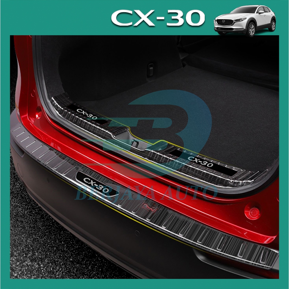 Mazda CX-30 CX30 DM 2020 - 2024 Rear Bumper Protector Out In Sill Scuff ...