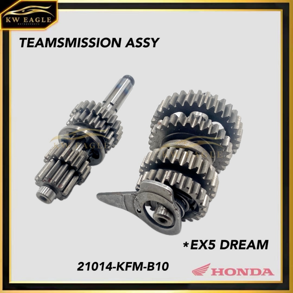 HONDA EX5 DREAM GEAR BOX FULL SET GEAR WAVE100 W100 EX5 CLASS 1 ENGINE ...