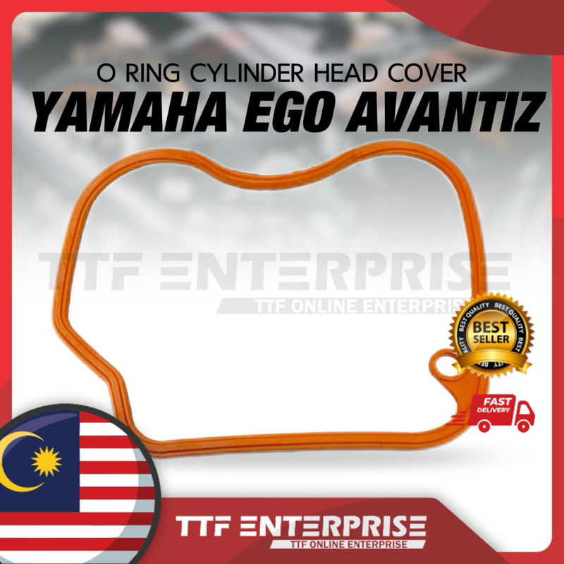 YAMAHA EGO-AVANTIZ / SOLARIZ O-RING CYLINDER HEAD COVER GETAH RUBBET ...