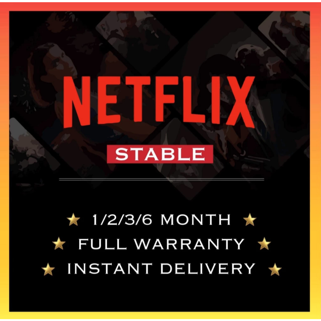 🔥STABLE AND FAST🔥Netflix Trusted MY Account Quality With Warranty ...