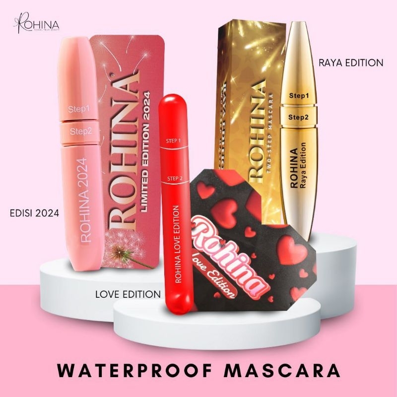 MASCARA ROHINA LOVE EDITION_ GOLD EDITION_LIMITED EDITION 2024 | Shopee ...