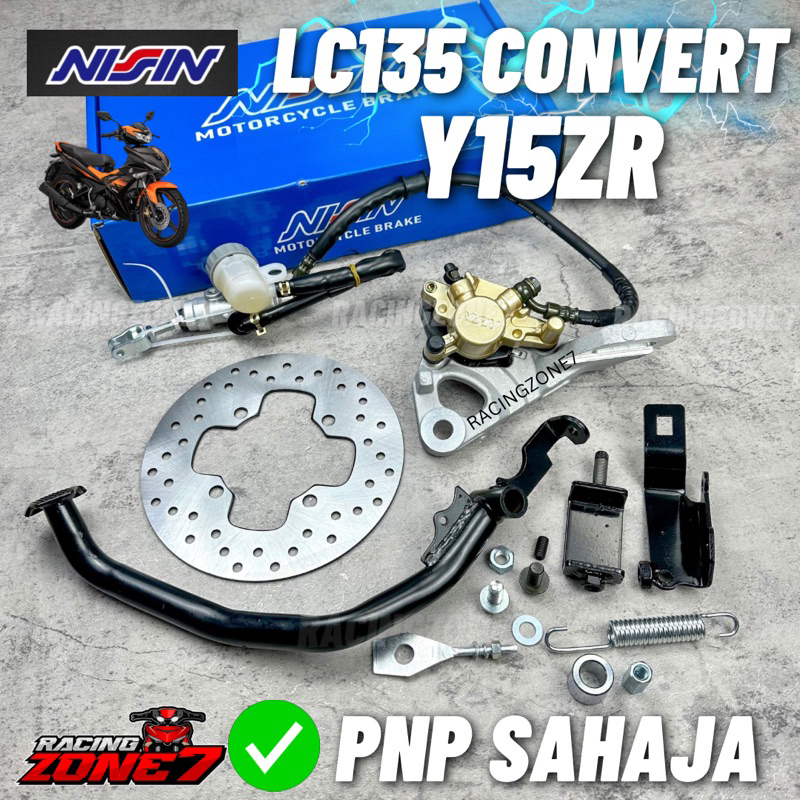 NISSIN 15mm LC135 PNP MASUK SWING ARM Y15ZR BRAKE SYSTEM/ LC Convert Y15 Brake/ LC135 Modify ...