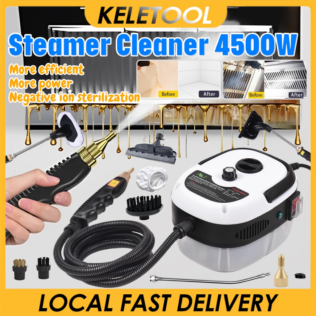 Hot steam press portable steam spray cleaning machine laying steam ...