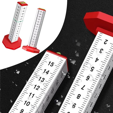 Lightweight Four sides Leveling Ruler Ceiling Leveling Tool high and ...