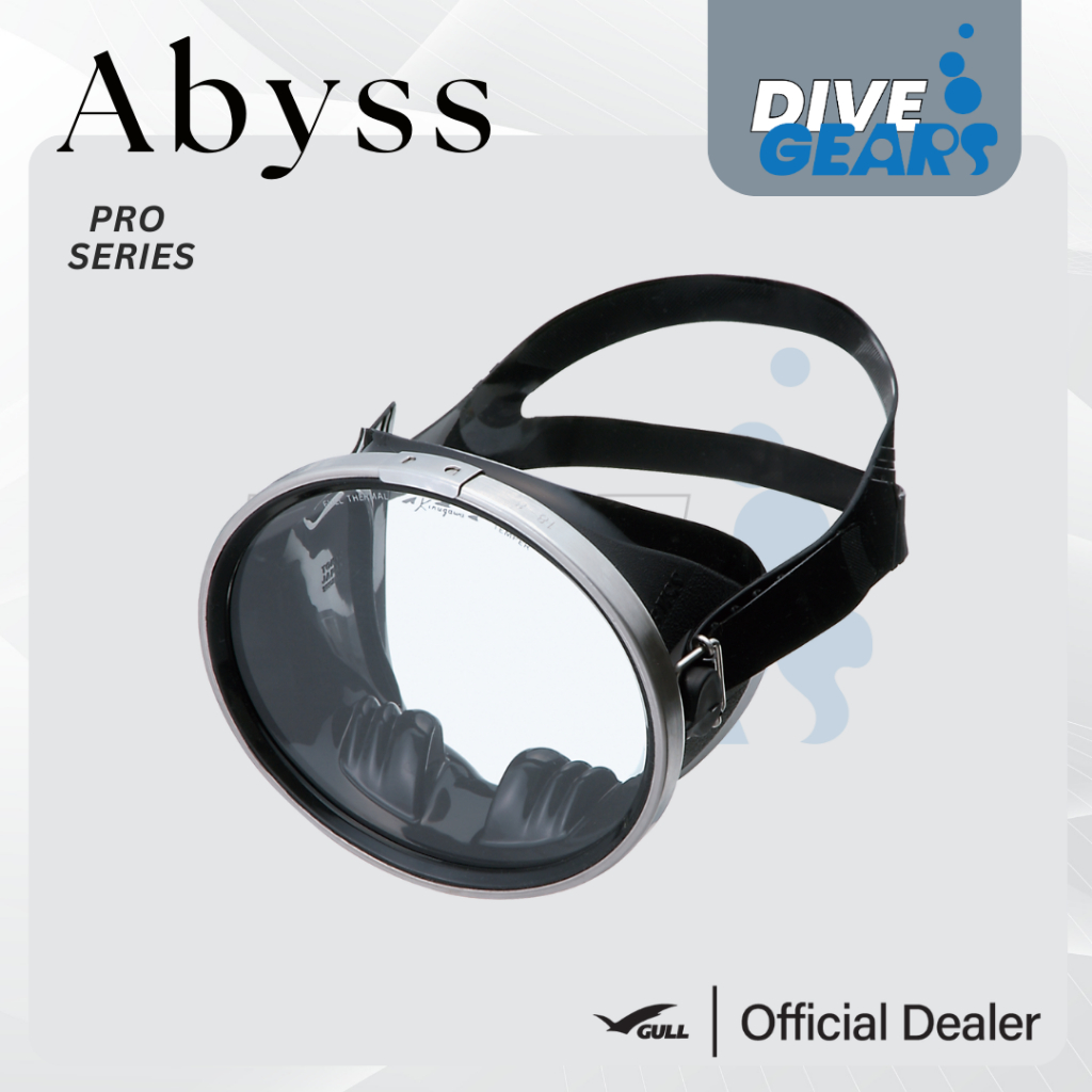 GULL Mask Pro Mask Abyss Classic Stainless Steel Frame Scubadiving ...