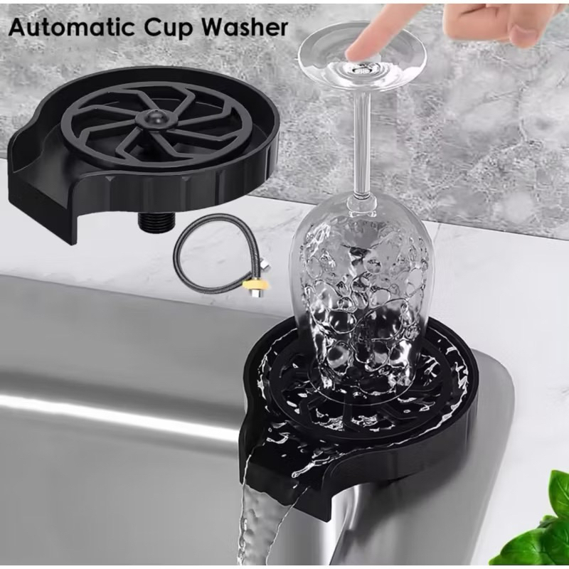 High Pressure Automatic Glass Rinser Bar Glass Cup Washer Sink Wash Cup ...