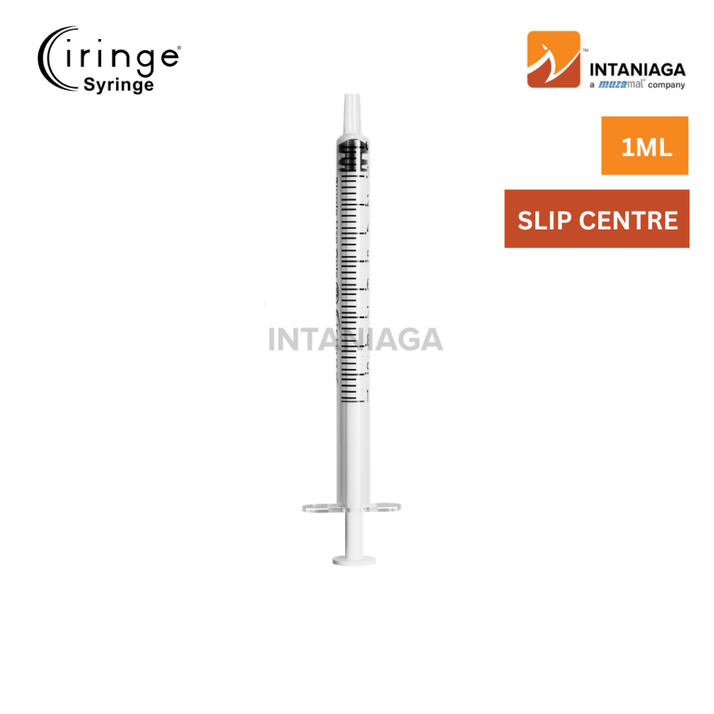CIRINGE, Syringe Picagari Slip Centre, Size 1 ml - 100 pcs | Shopee ...