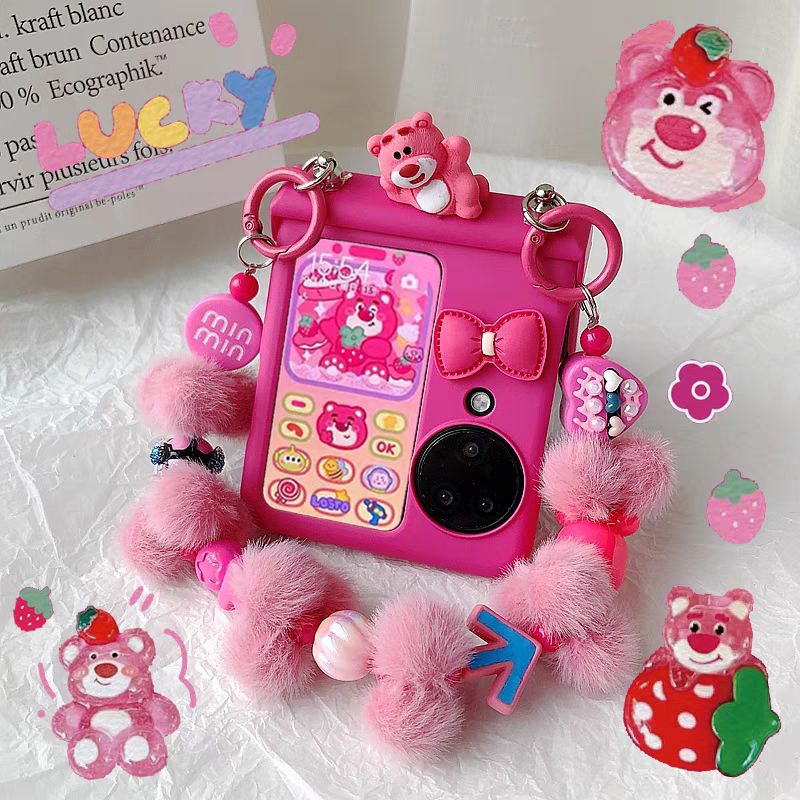 𝐑𝐎𝐌𝐌𝐈𝐇𝐀𝐔𝐒 𝐎𝐏𝐏𝐎 𝐅𝐢𝐧𝐝 𝐍𝟐 𝐅𝐥𝐢𝐩 𝐂𝐚𝐬𝐞💜 Phone Casing Flip Pink Strawberry ...