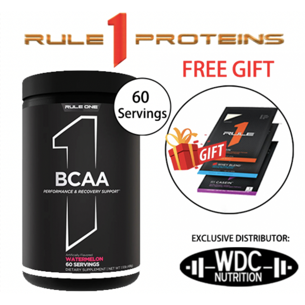 Rule 1 BCAA (60 servings) - Asid Amino Acid, BCAAs, Preworkout Recovery ...