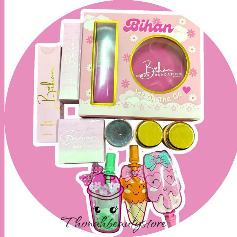 FOUNDATION BIHAN | MOISTURISER BIHAN | CONCEALOR BIHAN | LOOSE POWDER ...