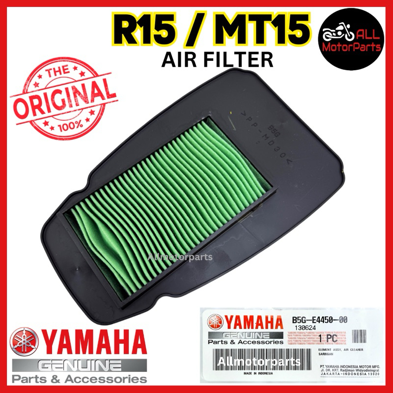 [100% ORI] R15 R15M R15-M MT15 AIR FILTER AIR CLEANER PENAPIS ANGIN B5G ...