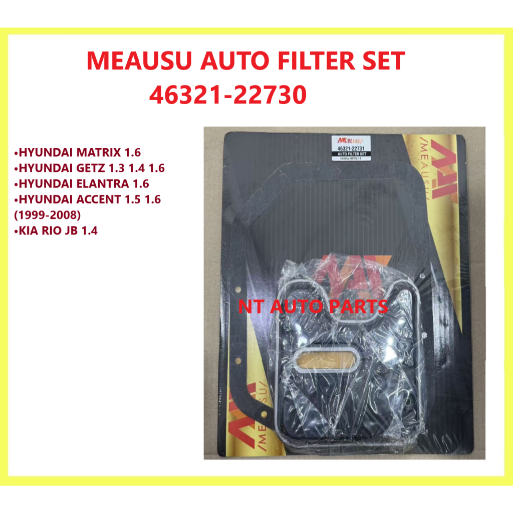 ATF Auto Transmission Filter Set (with gasket) - Hyundai Matrix 1.6 ...