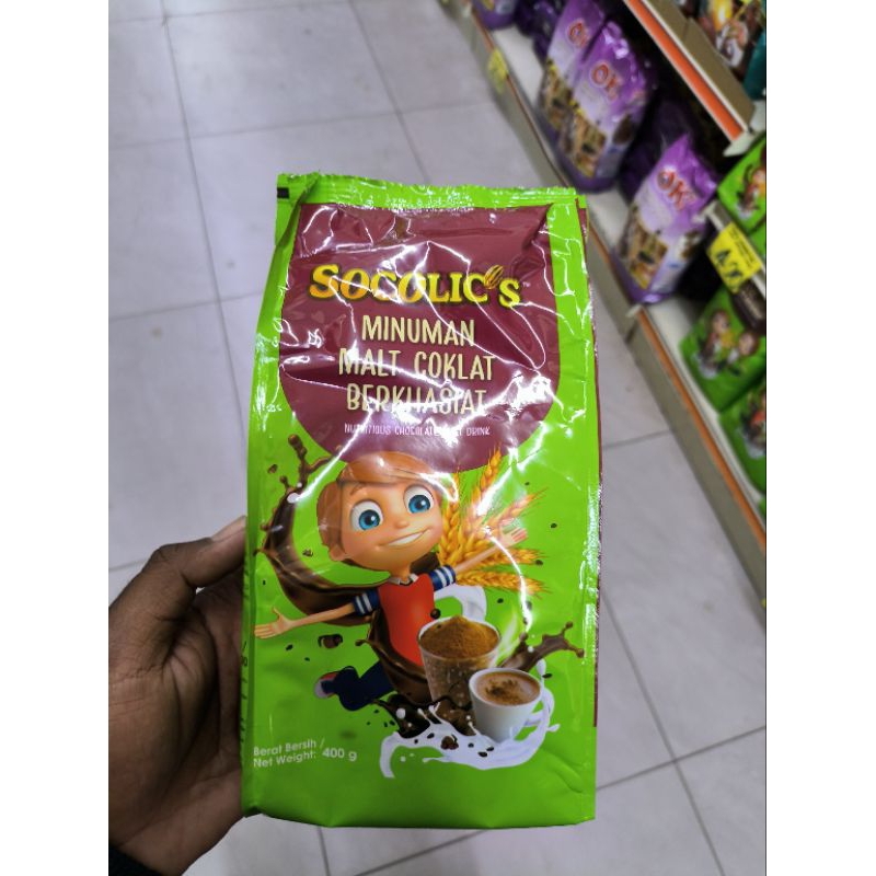 Socolics chocolate malt drink 400g | Shopee Malaysia