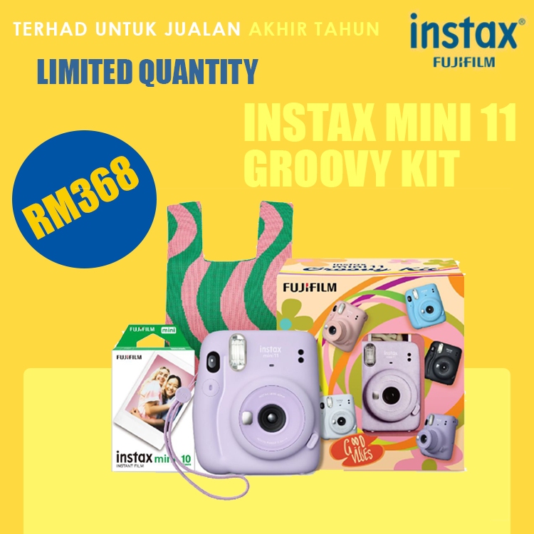 Fujifilm INSTAX Mini 11 Instant Film Camera with 10/20 Films Fuji ...