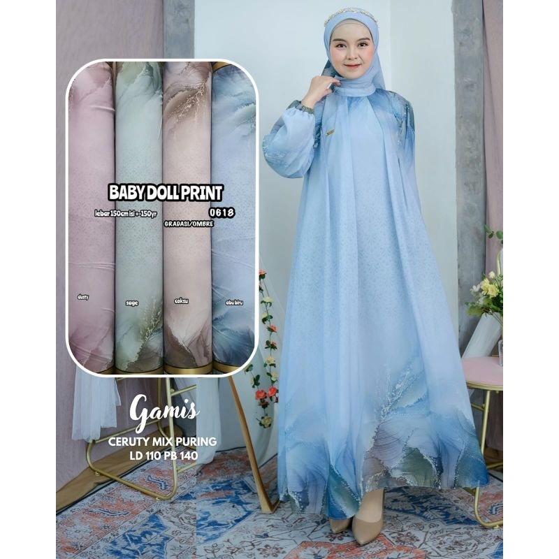 🔥🔥 Ready Stock 🇲🇾 🔥🔥 Muslimah Set Dress Hijab, Set Gamis with Hijab ...