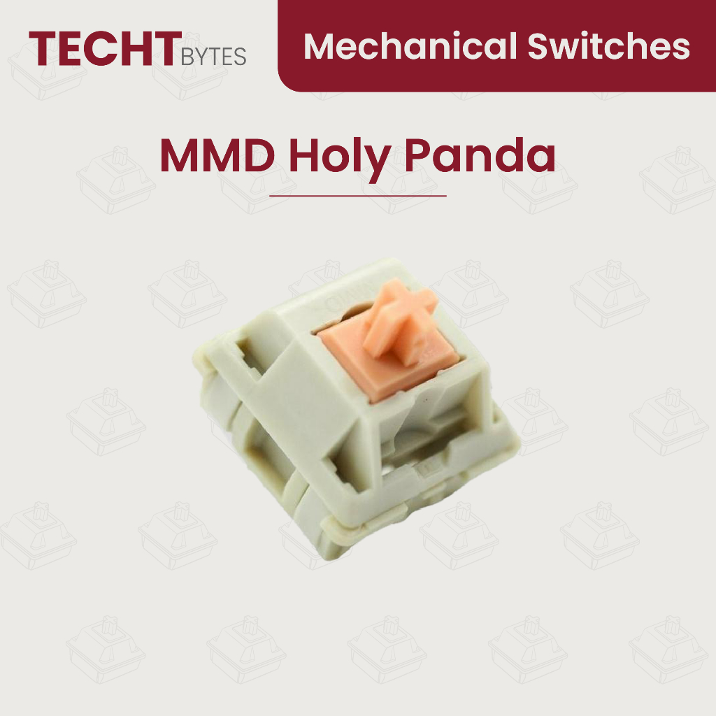 MMD Holy Panda V2 (Lubed) - Tactile Switch for Mechanical Keyboard ...