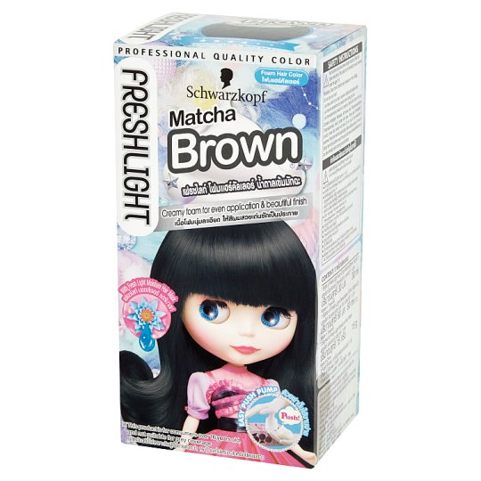 FRESHLIGHT HAIR COLOR FOAM MATCHA BROWN 30G | Shopee Malaysia