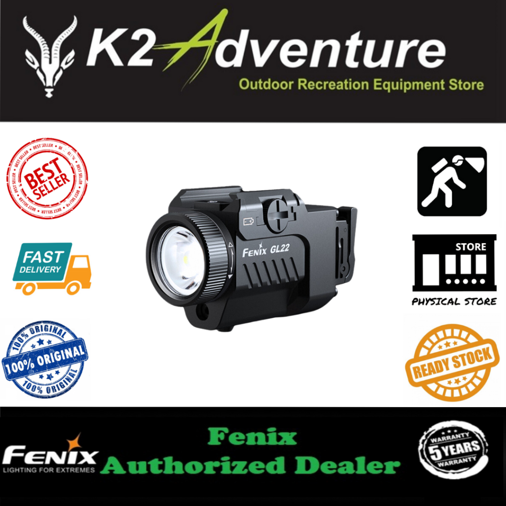 Fenix GL22 750 Lumens Cool White Light (100% Authentic) | Shopee Malaysia
