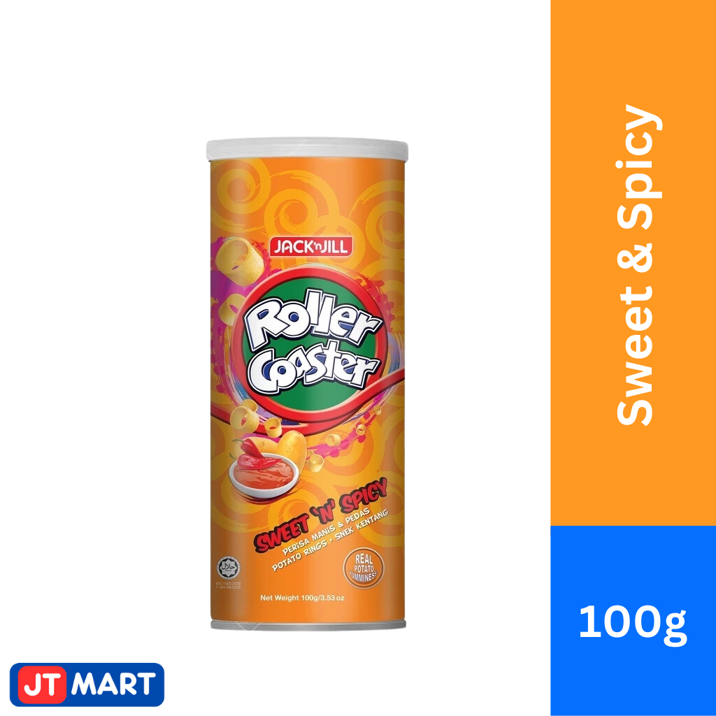 Jack 'n Jill Roller Coaster - Sweet & Spicy (100g) | Shopee Malaysia