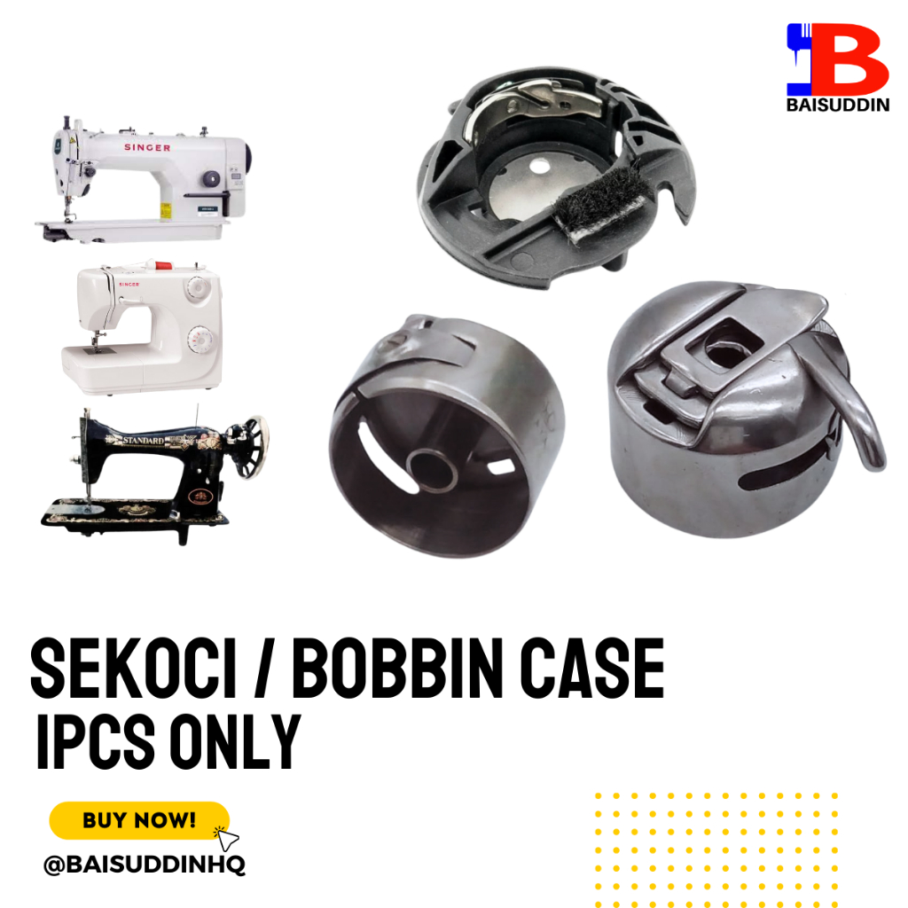 Sekoci Meisn Jahit Kepala Hitam Industri Portable Bekas Bobbin ...