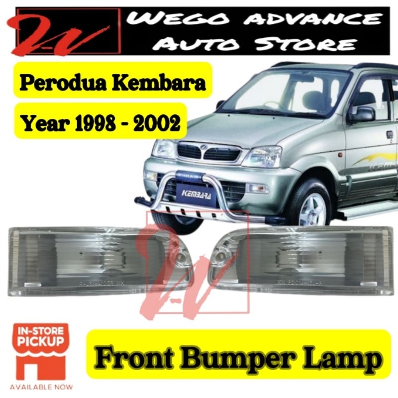 Perodua Kembara Front Bumper Signal Lamp Fog Lamp 1998 - 2002 New ...