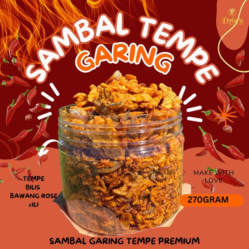 Sambal Tempe Bilis Garing | Sambal Tempe Garing | Sambal tempe ...