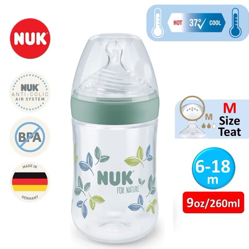 (NEW) NUK for Nature Bottle 150ml / 260ml | Shopee Malaysia