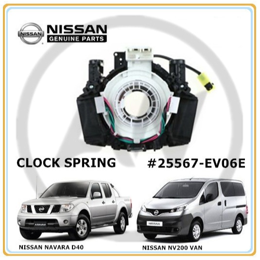 Original Nissan Navara D40 2007-2010 NV200 Van Steering Air Bag Clock ...