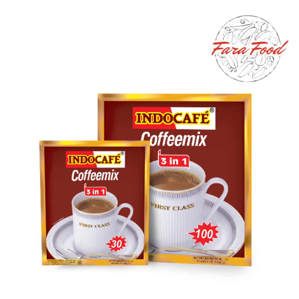Coffee Kopi Indocafe Instant 3 in 1 Coffeemix Powder Sachet Serbuk Kopi ...