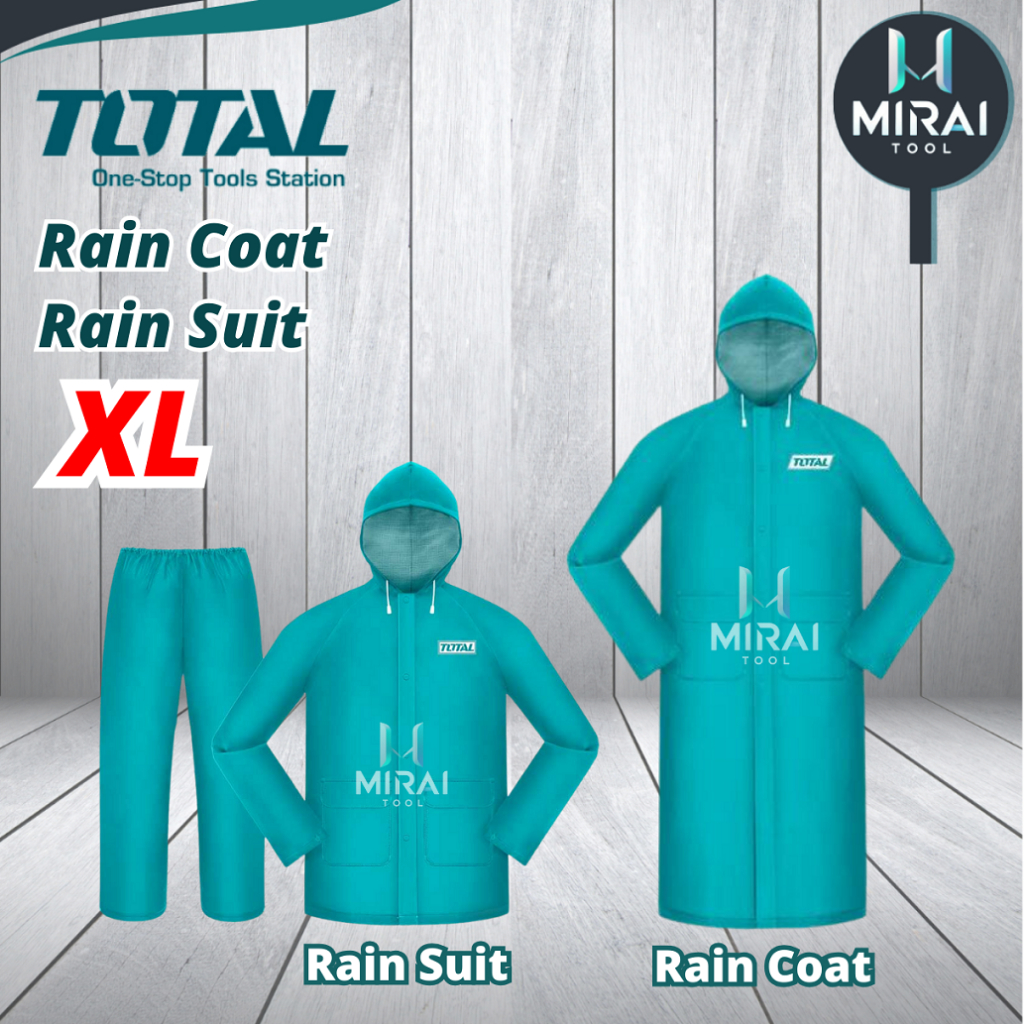 TOTAL THTRC031.XL Rain Coat / THTRS031.XL Rain Suit | Shopee Malaysia