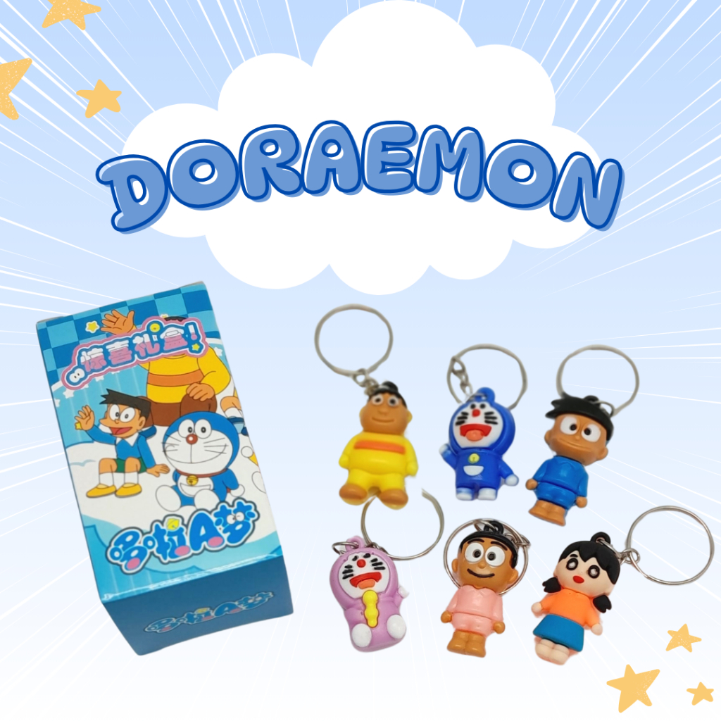 Doraemon Keychain Blind Box | Shopee Malaysia