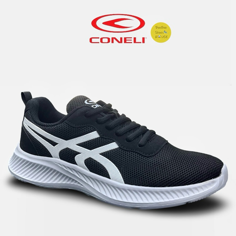 Coneli Men Running Sport Shoes Size39-45 Black Mesh Ultra Lightweight ...