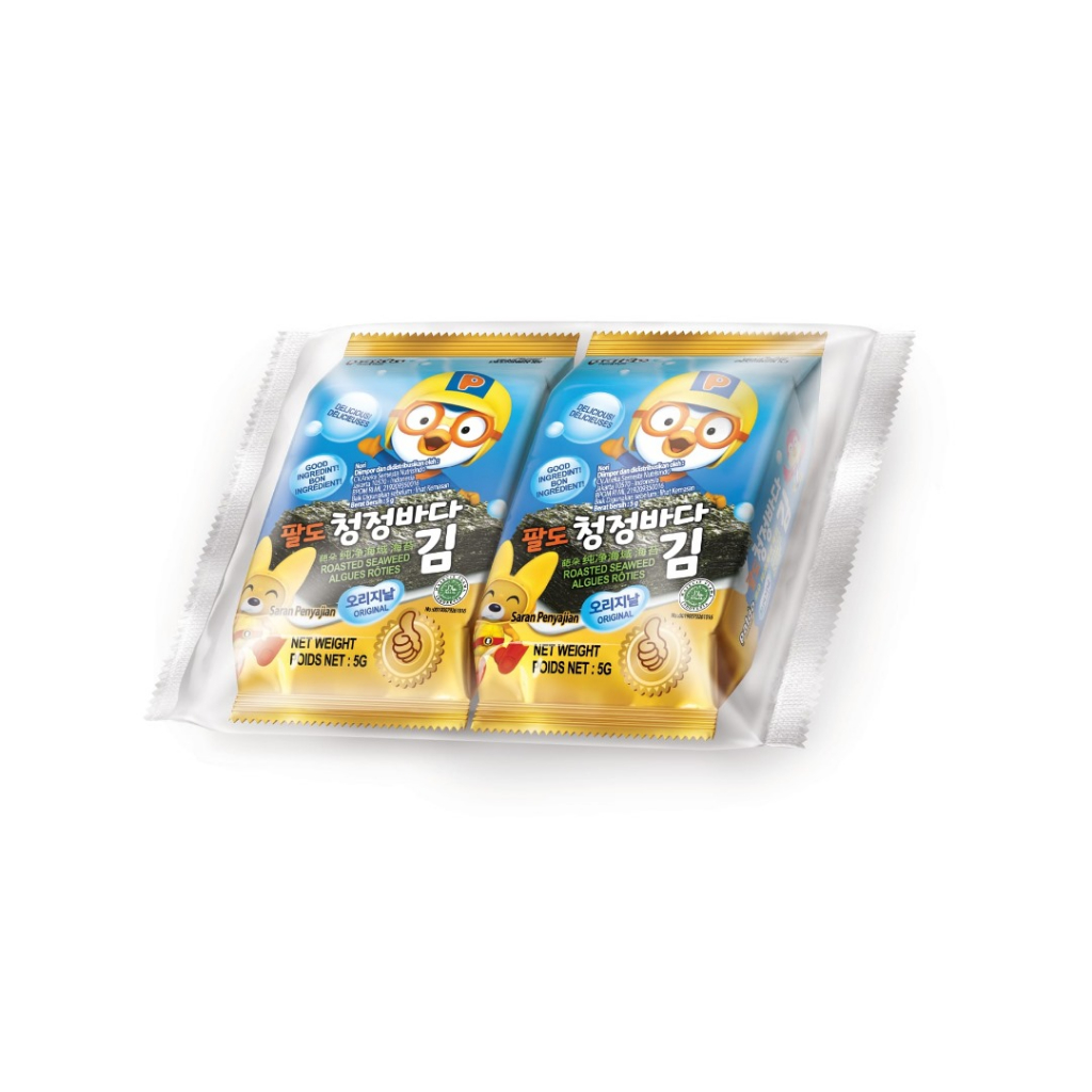 Pororo Roasted Seaweed (gim) Algues Roties 5G x 2PCS | Shopee Malaysia