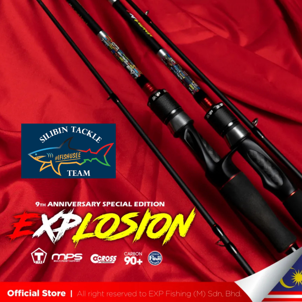 EXP EXPLOSION ROD 9th Anniversary Special Edition Carbon fiber 2PCS ...