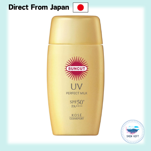 Kose Suncut Perfect UV Milk SPF50+ PA++++ Waterproof 50mL direct from japan | Shopee Malaysia