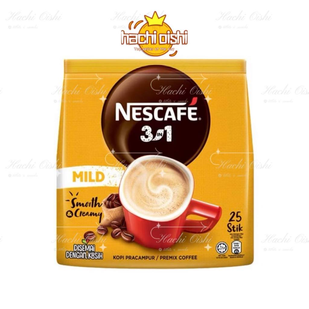 Nescafe 3in1 Mild 18g x 25s | Shopee Malaysia