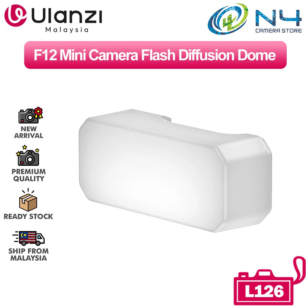 Ulanzi AS030 L126 Diffusion Dome For F12 Mini Camera Flash Speedlite ...