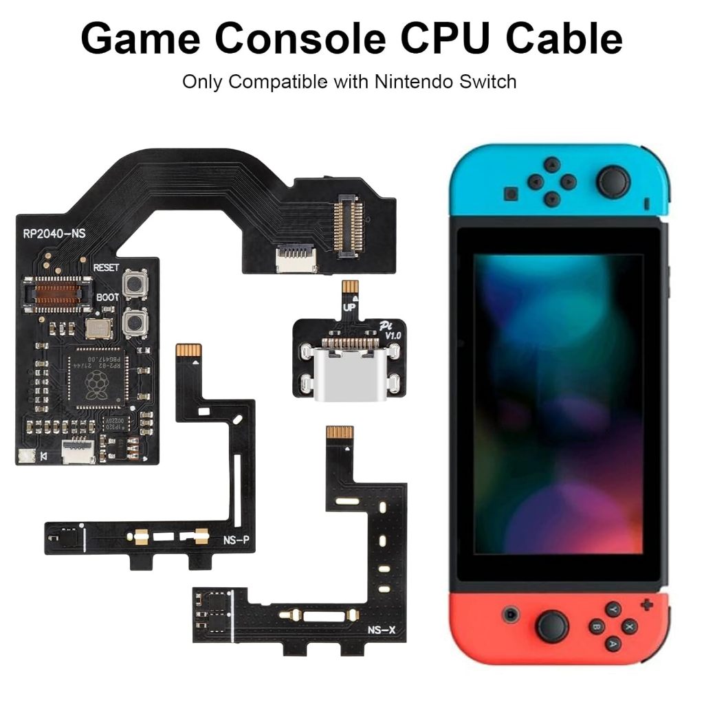 Rp2040 Plus HWFLY CPU Cable Chip Replacement for Nintendo Switch ...